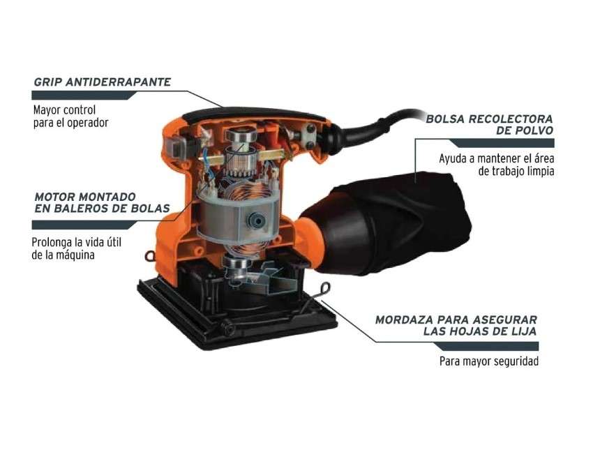 Lijadora orbital Truper – Ferretería Mincho
